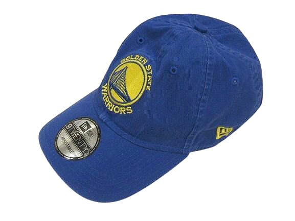 【中古】ニューエラ NEW ERA 9TWENTY NBA CORE CLASSIC CAP BLUE GOLDEN STATE WARRIORS キャップ ブルー 帽子 刺繍 ヘッドウェア メンズ レディース 【ベクトル 古着】 2607...