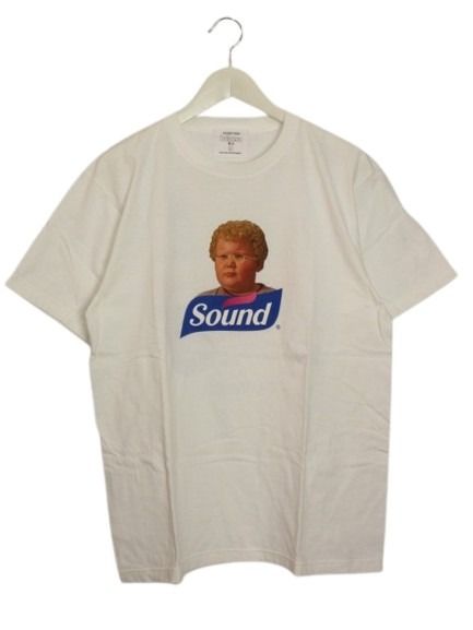 【中古】SOUND SHOP balansa 釜山 プリント Tシャツ 半袖 L ホワイト 白 トップス 韓国 メンズ 【ベクトル 古着】 260725表記サイズL実寸サイズ肩幅：49cm　身幅：54cm　着丈：69cm　袖丈：22cm　　...