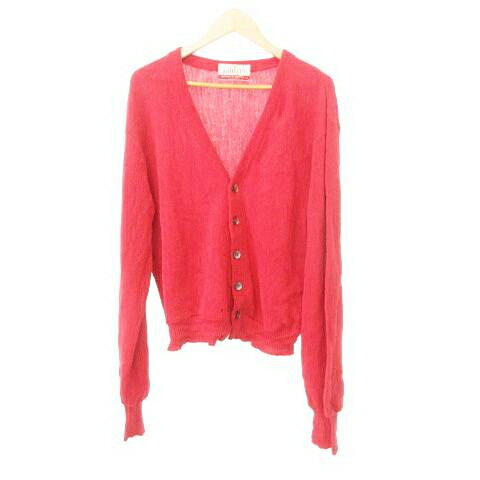 【中古】ジャンセン jantzen ヴィンテージ ニット カーディガン US製 Mサイズ 赤 レッド メンズ レディース 【ベクトル 古着】 260201ブランドジャンセン jantzen表記サイズMサイズ実寸サイズ肩幅：51cm　身幅：5...