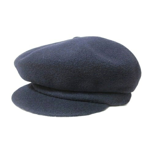 【中古】カンゴール KANGOL キャスケット 帽子 イギリス製 ウール L 紺 ネイビー /X メンズ 【ベクトル 古着】 260227ブランドカンゴール KANGOL実寸サイズつば：4.5cm　頭周り：58cm　　素材毛100%色紺 ネ...