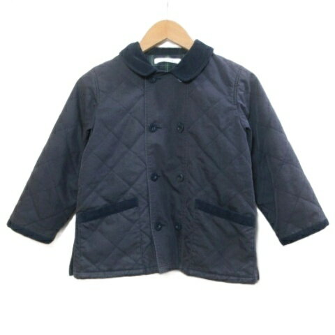 【中古】ファミリア Familiar キッズ ベビーファッション キルティングコート 中綿 子供服 110cm 紺 ネイビー /X キッズ 【ベクトル 古着】 260429ブランドファミリア Familiar表記サイズ110cm実寸サイズ肩...