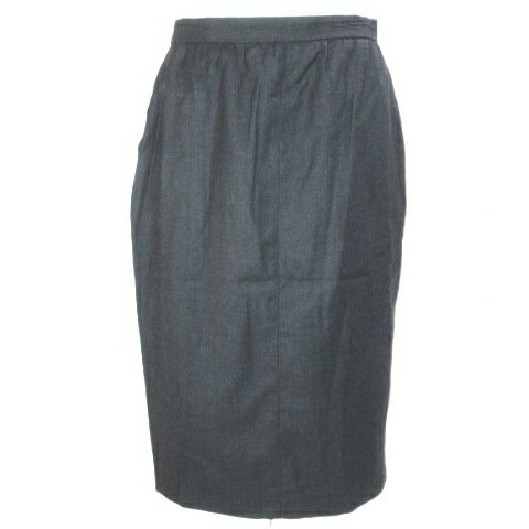 【中古】エスカーダ ESCADA BY MARGARETHA LEY ヴィンテージ スカート ひざ丈 タイト ウール カシミヤ シルク 38 日本サイズL相当 グレー /X レディース 【ベクトル 古着】 260625ブランドエスカーダ E...