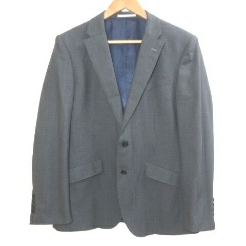 【中古】ザ・スーツカンパニー THE SUIT COMPANY COLLECTION MODEL テーラードジャケット シングル 総裏地 ウール混 96 AB5 グレー /X メンズ 【ベクトル 古着】 260627ブランドザ・スーツカンパ...