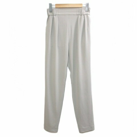 【中古】スリードッツ three dots matte stretch ponte 2tuck pant パンツ テーパードシルエット ウエストゴム XS トーブ GS602Y /X レディース 【ベクトル 古着】 260626ブランドスリ...