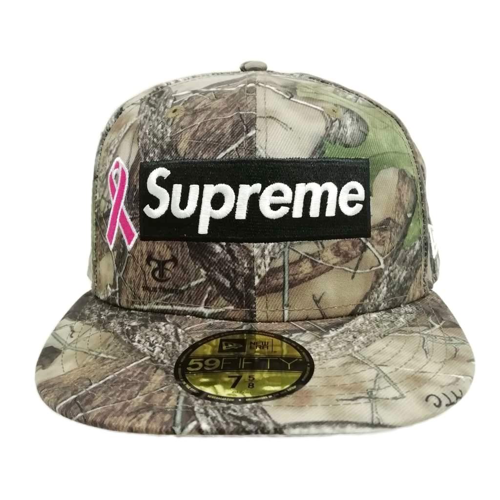 【中古】未使用品 シュプリーム SUPREME 25FW Breast Cancer Awareness new era ボックスロゴ ニューエラ キャップ 7 5/8 メンズ 【ベクトル 古着】 260707ブランドシュプリーム SUPR...