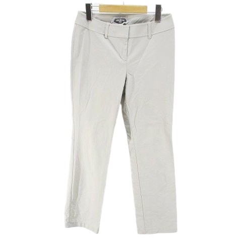 【中古】マーレンダム MARLENEDAM ロングパンツ ジップフライ 40 白系 オフホワイト 日本製 ストレッチ 無地 レディース 【ベクトル 古着】 251106ブランドマーレンダム MARLENEDAM表記サイズ40実寸サイズウエス...