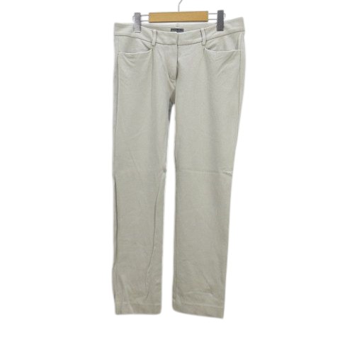 【中古】プレミスフォーセオリーリュクス Premise for Theory Luxe テーパードパンツ 40 ベージュ系 無地 シンプル ストレッチ レディース 【ベクトル 古着】 260221ブランドプレミスフォーセオリーリュクス Pr...