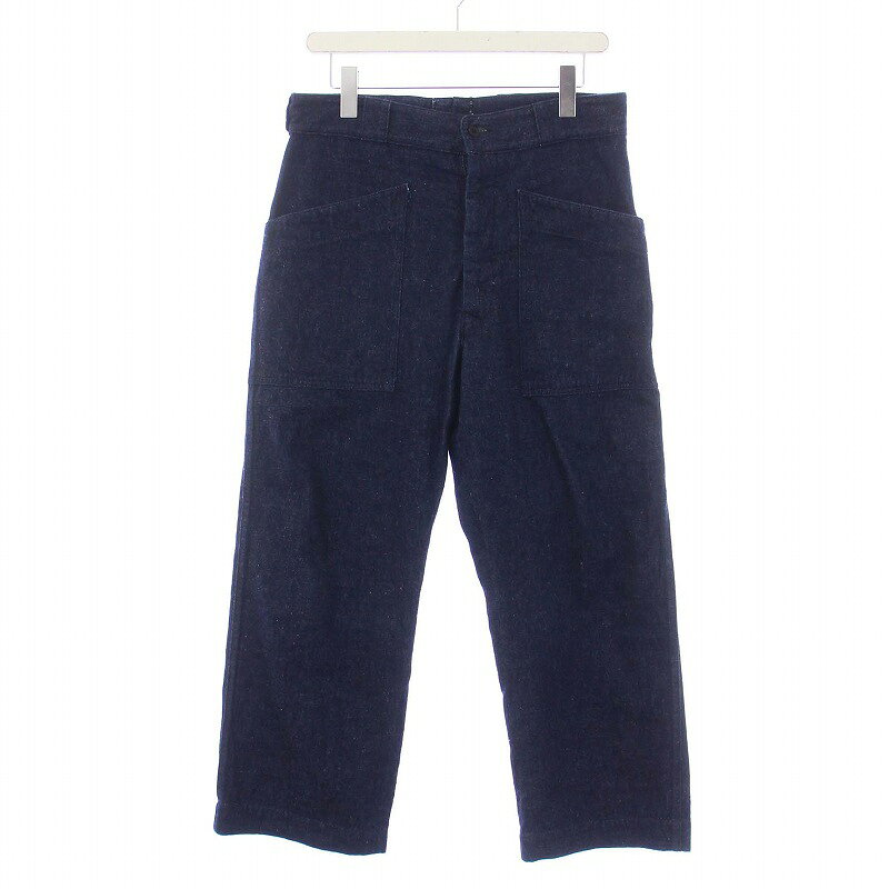 【中古】ウエアハウス WAREHOUSE NEW DEAL PROGRAMS DENIM TROUSERS デニムパンツ ジーンズ ボタンフライ W31 青 ブルー Lot1231 /KH メンズ 【ベクトル 古着】 250112ブランドウ...
