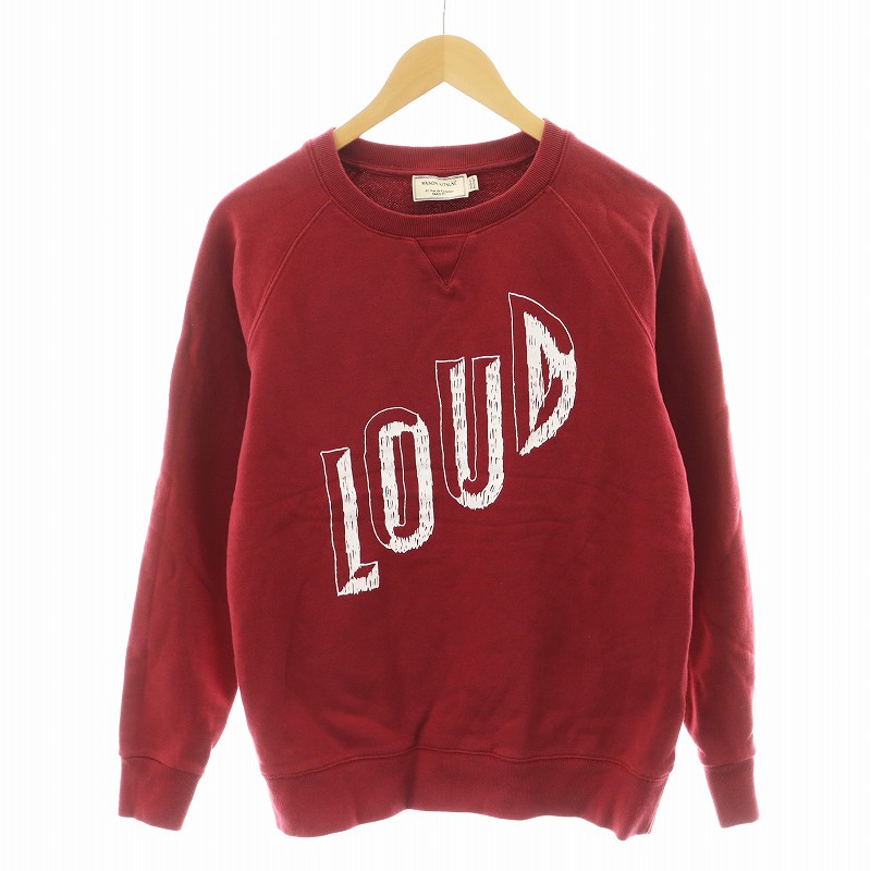 【中古】メゾンキツネ MAISON KITSUNE スウェット トレーナー ロゴ M ボルドー /AN37 メンズ 【ベクトル 古着】 250421ブランドメゾンキツネ MAISON KITSUNE表記サイズM実寸サイズ身幅：約53.5cm...