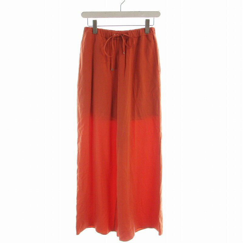 【中古】ダイアグラム グレースコンチネンタル Diagram GRACE CONTINENTAL ワイドパンツ テーパード 36 オレンジ 03222 11201-00 /EE レディース 【ベクトル 古着】 250709ブランドダイアグラ...