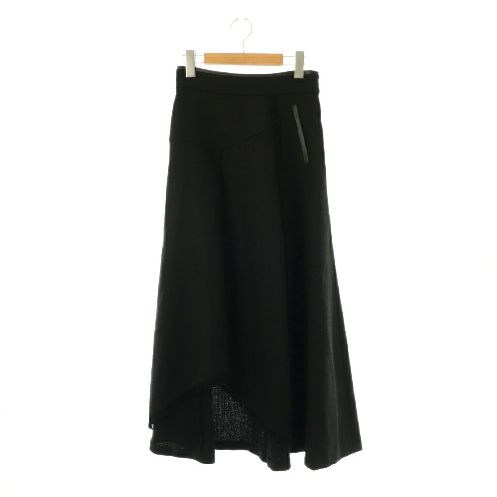 【中古】シティ CITY スカート ロング フレア フリンジ 1 ブラック /DO レディース 【ベクトル 古着】 250808ブランドシティ CITY表記サイズ1実寸サイズウエスト：64cm　ヒップ：86cm　スカート丈：約71〜約93c...