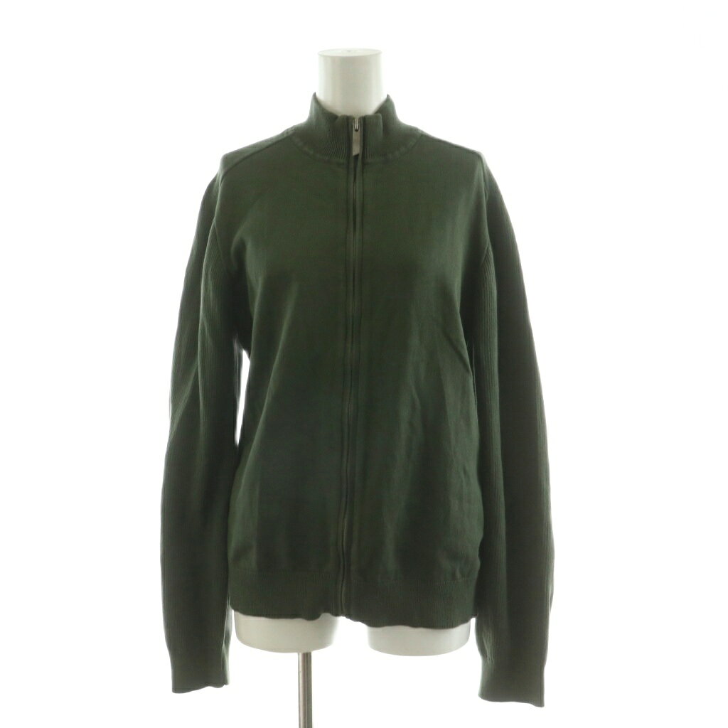 【中古】アドルフォドミンゲス ADOLFO DOMINGUEZ ジップアップジャケット ハイネック 長袖 S グリーン /NQ レディース 【ベクトル 古着】 250821ブランドアドルフォドミンゲス ADOLFO DOMINGUEZ表記サ...