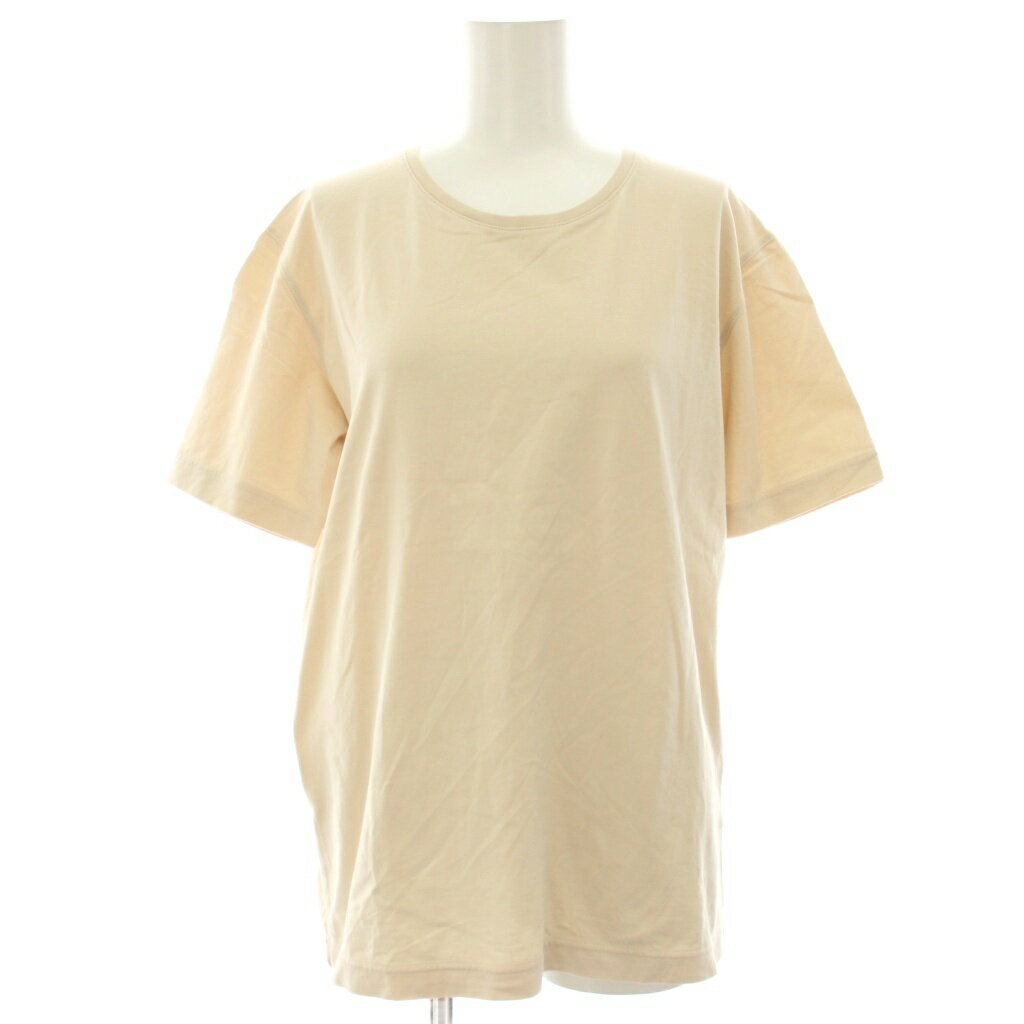 【中古】ドゥーズィエムクラス DEUXIEME CLASSE neatTシャツ カットソー 半袖 ベージュ 21070500707010 /HN ■JS レディース 【ベクトル 古着】 250901ブランドドゥーズィエムクラス DEUXIE...