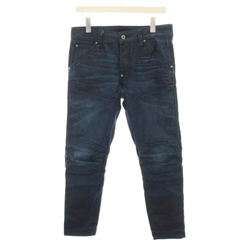 【中古】ジースターロウ G-Star RAW デニムパンツ ジーンズ ボタンフライ W30 L30 インディゴ 51025 4639 89 /YT メンズ 【ベクトル 古着】 251009ブランドジースターロウ G-Star RAW表記サイ...
