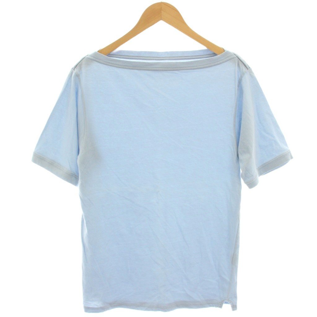 【中古】フミカ ウチダ FUMIKA_UCHIDA Tシャツ カットソー ボートネック 半袖 M 水色 ライトブルー FU-J-CT001 /HN レディース 【ベクトル 古着】 251023ブランドフミカ ウチダ FUMIKA_UCHID...