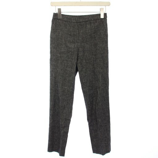 【中古】セオリー Theory ECO SHARKSKIN TREECA PULL ON J イージーパンツ スラックス 総柄 XX0 黒 01-2106411-055-696 /TK レディース 【ベクトル 古着】 251027ブランドセ...