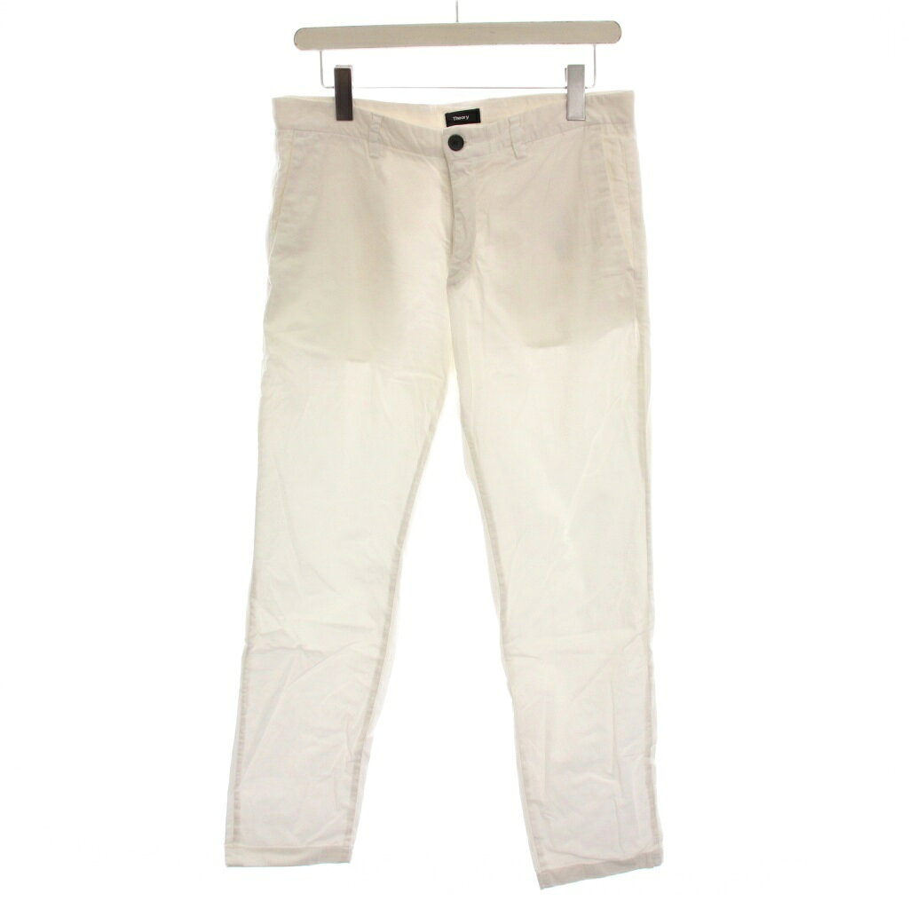 【中古】セオリー Theory PATTON ZAINE パンツ スラックス 32 白 ホワイト 02-9106014-000-032 /YM メンズ 【ベクトル 古着】 251222ブランドセオリー Theory表記サイズ32実寸サイズウ...