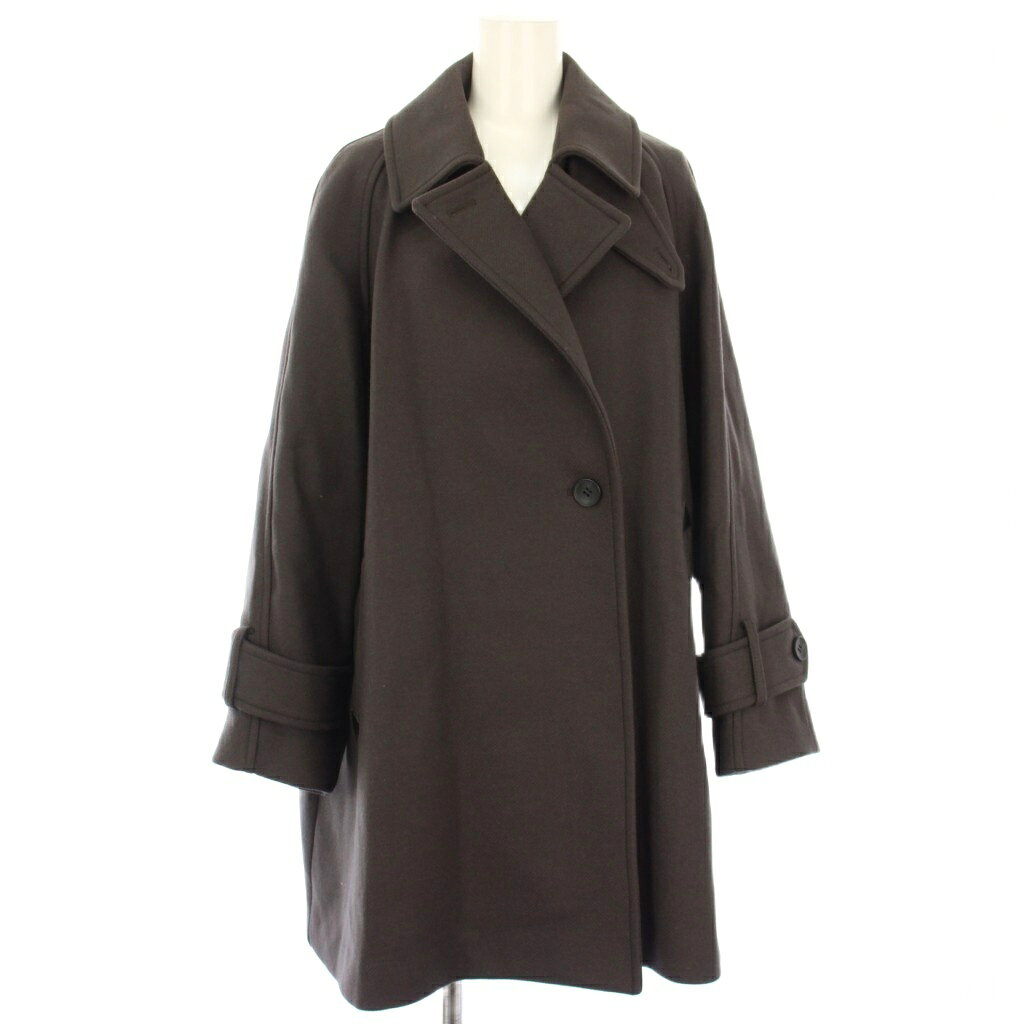 【中古】ドレステリア DRESSTERIOR Bellandi Aラインショートダブルコート アウター 34 茶 085-99010 /TK レディース 【ベクトル 古着】 251128ブランドドレステリア DRESSTERIOR表記サイズ...