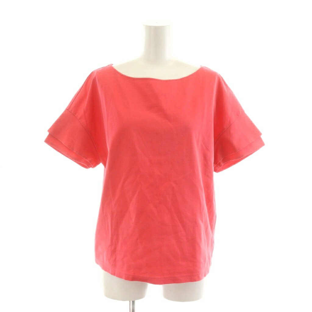 【中古】インディヴィ INDIVI Tシャツ カットソー 38 赤 レッド 半袖 /RR レディース 【ベクトル 古着】 251224ブランドインディヴィ INDIVI表記サイズ38実寸サイズ肩幅：55cm　身幅：47cm　着丈：51cm　...