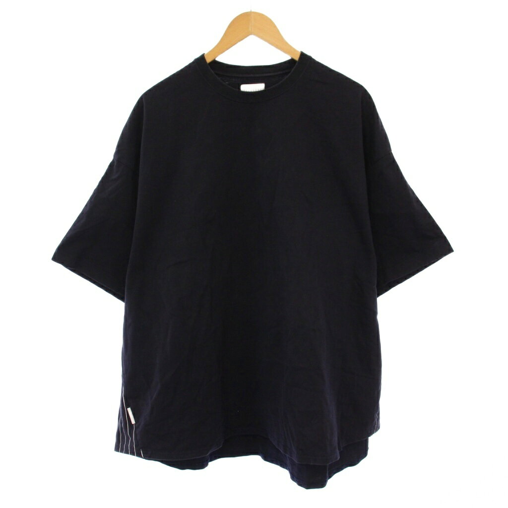 【中古】エスエフシー S.F.C Tシャツ 半袖 クルーネック L 紺 ネイビー /BB メンズ 【ベクトル 古着】 260106表記サイズL実寸サイズ肩幅：62.5cm　身幅：75.5cm　着丈：72cm　袖丈：22.5cm　　素材綿色紺...