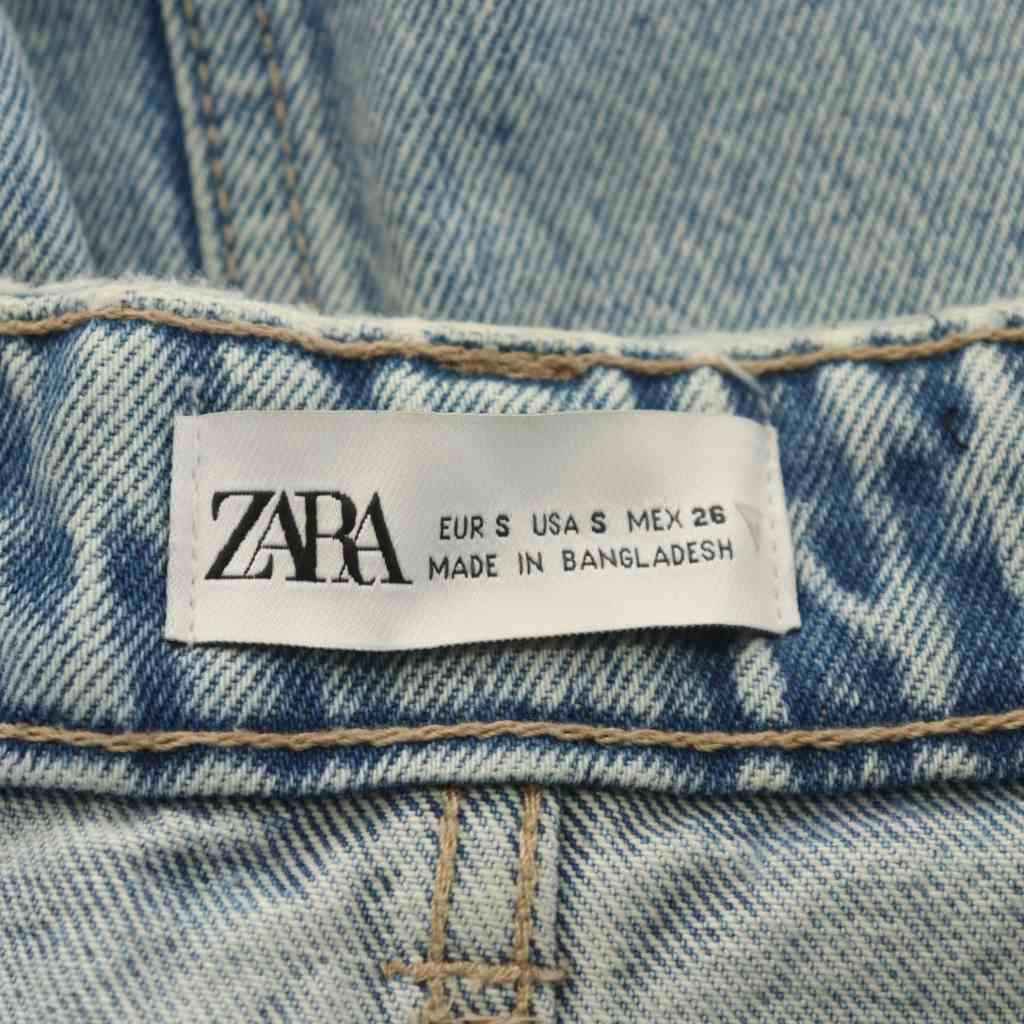 【中古】ザラ ZARA タイトスカート デニムスカート ミモレ ロング S 水色 ライトブルー /AN47 ■MA レディース 【ベクトル 古着】 260114ブランドザラ ZARA表記サイズS実寸サイズウエスト：約62cm　ヒップ：約90...