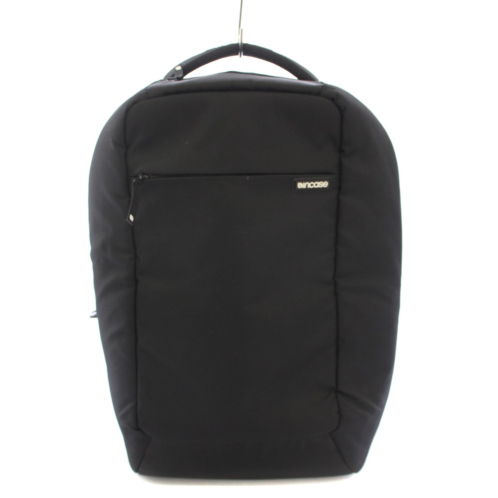 【中古】インケース incase ICON Lite Pack アイコンライトパック リュックサック バックパック ワンショルダー ナイロン ロゴ ワンポイント ワンカラー 黒 ブラック 37171010 /BB メンズ 【ベクトル 古着】...