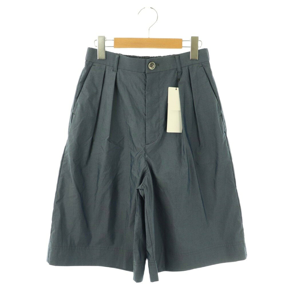 【中古】未使用品 スリードッツ three dots Soft typewriter short pant ショートパンツ ハーフパンツ M デニムネイビー SP6003Y /DF レディース 【ベクトル 古着】 260130ブランドスリー...