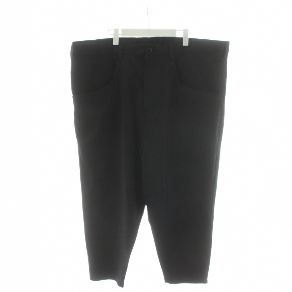 【中古】ガンリュウ GANRYU Deformer 5P Tapered Pants テーパードパンツ 3 黒 ブラック Fu13-Pa-12 /AN32 メンズ 【ベクトル 古着】 260202ブランドガンリュウ GANRYU表記サイズ3...