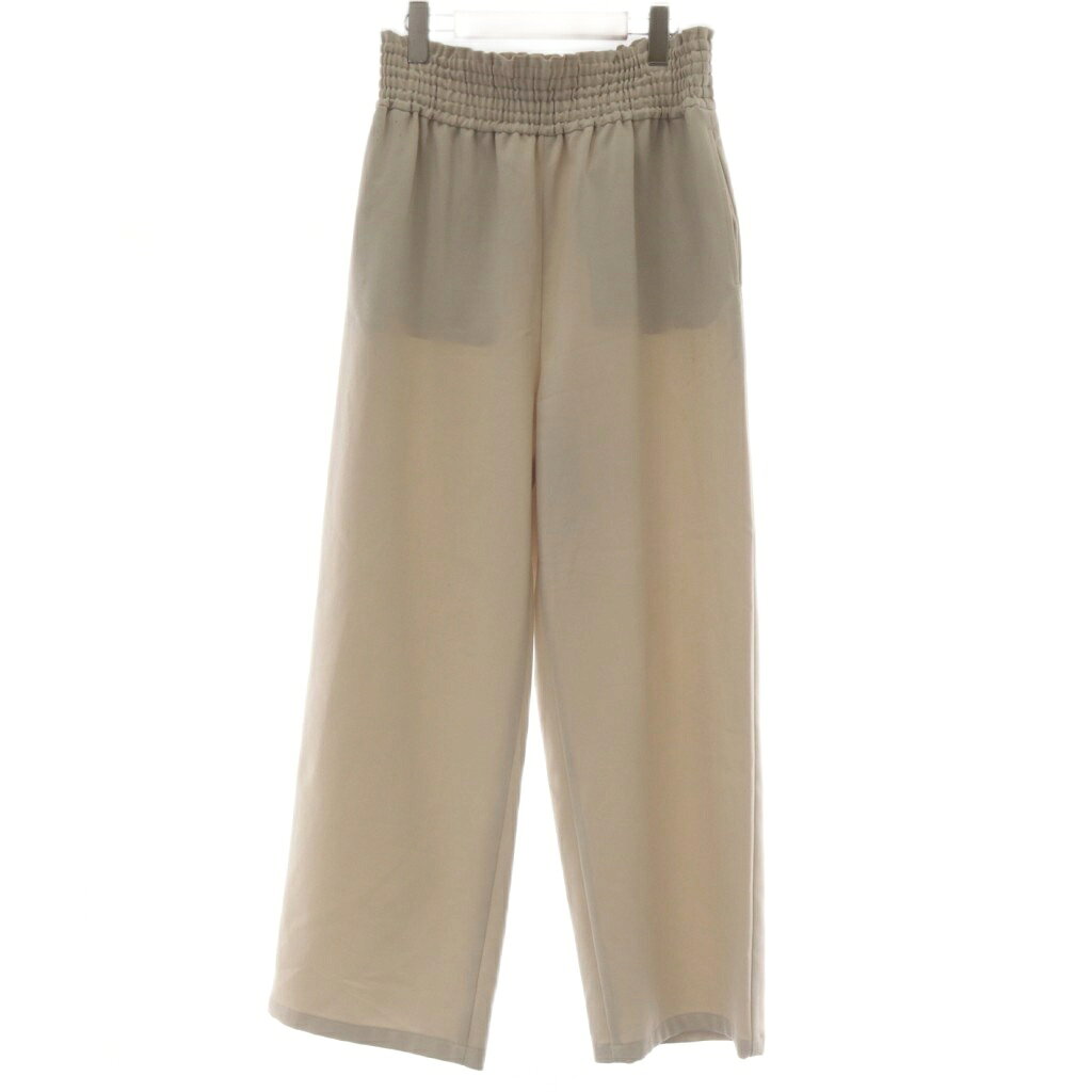 【中古】ジャーナルスタンダード レリューム JOURNAL STANDARD relume 24AW パンツ 40 アイボリー ワイド ハイウエスト シャーリング 無地 /AU レディース 【ベクトル 古着】 260202ブランドジャーナル...