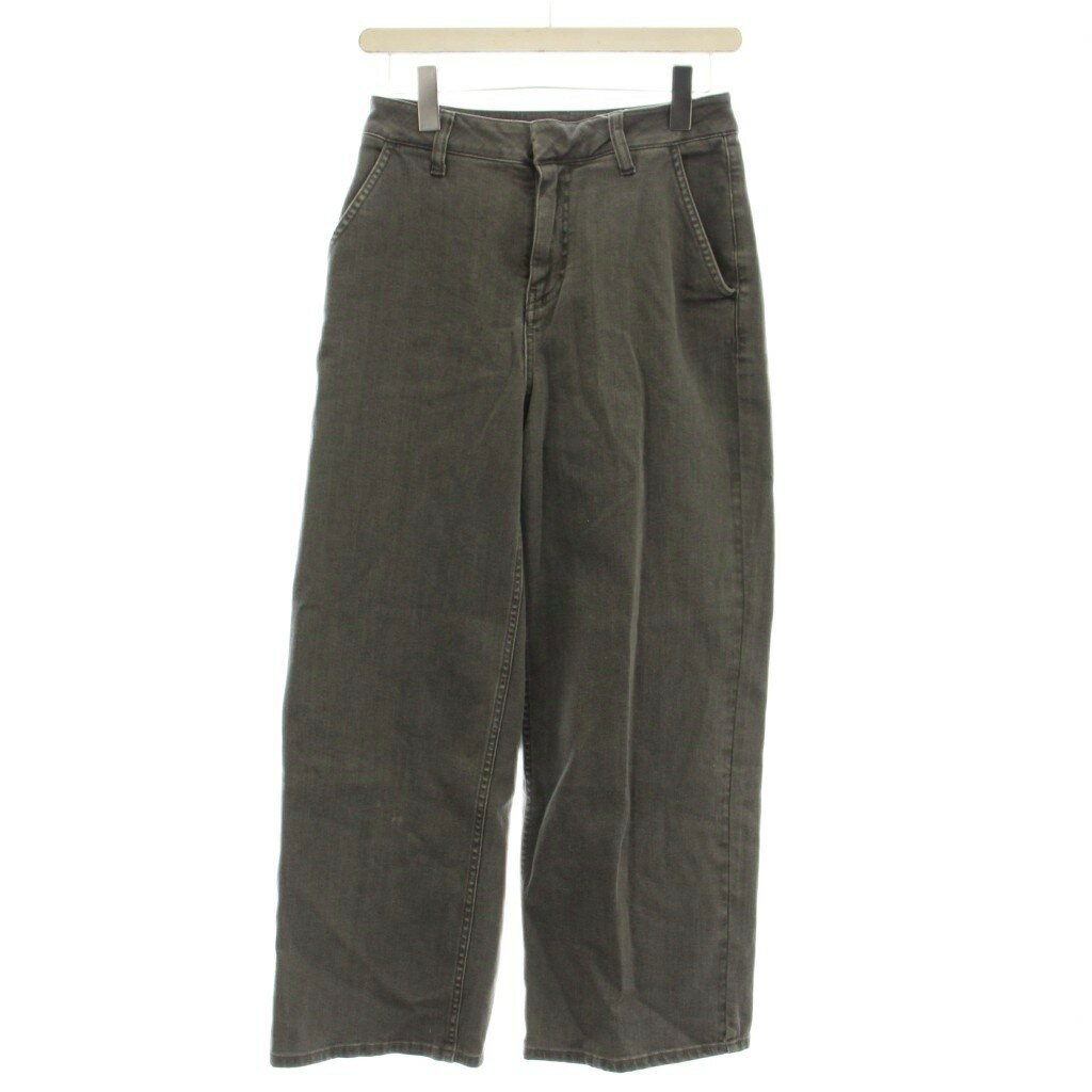 【中古】セオリーリュクス theory luxe 23AW WASHED 13 LERRA デニムパンツ ウォッシュ加工 ジーンズ 36 グレー 03-3306900 /☆G レディース 【ベクトル 古着】 260130ブランドセオリーリュ...