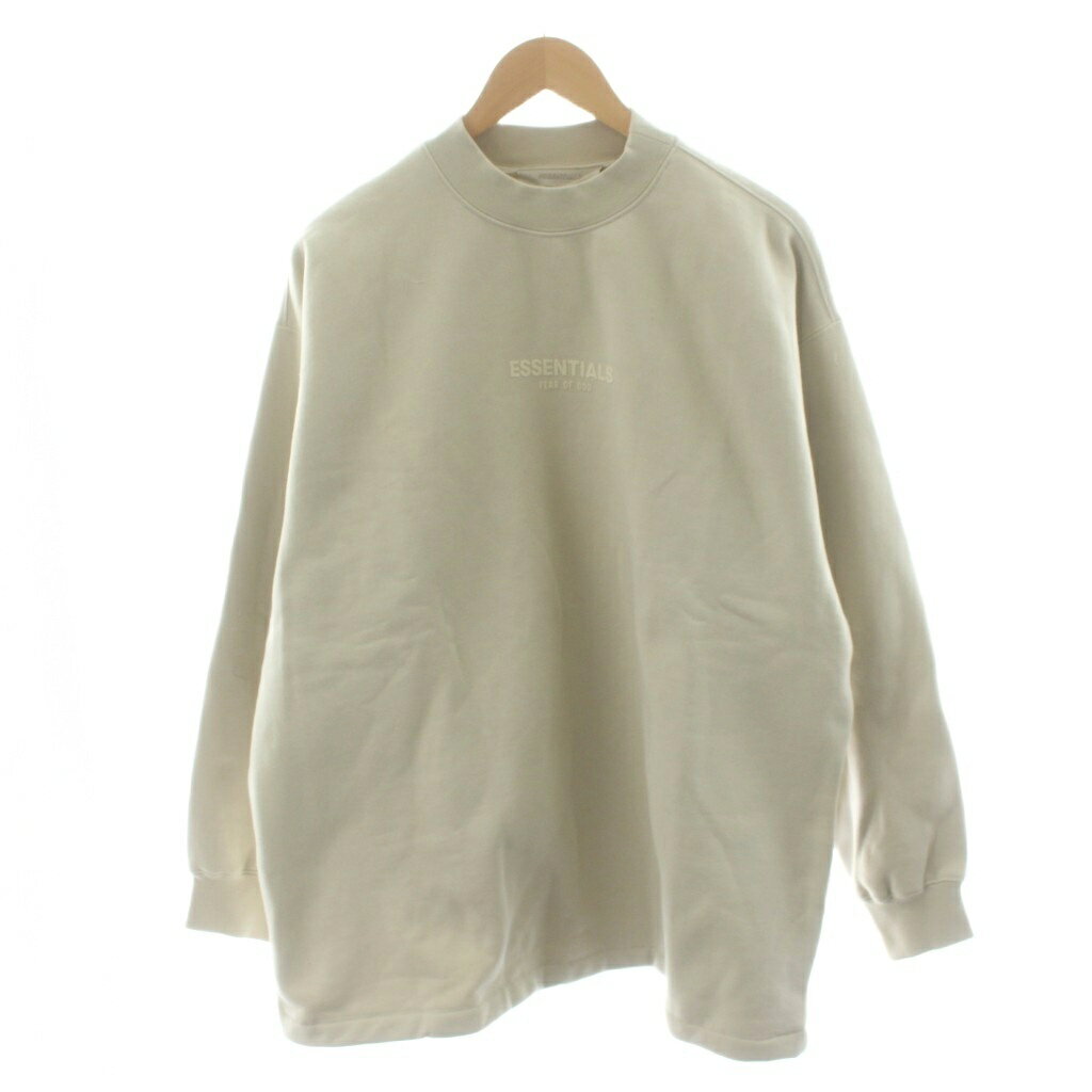 【中古】未使用品 エフオージー エッセンシャルズ FOG ESSENTIALS スウェット トレーナー ロゴ S ベージュ /AN31 メンズ 【ベクトル 古着】 260202ブランドエフオージー エッセンシャルズ FOG ESSENTIA...