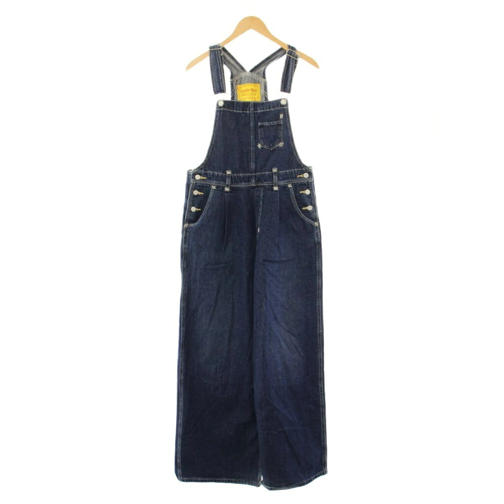 【中古】リーバイスレッド Levi's RED オーバーオール デニムパンツ ワイド ワンカラー M インディゴ /BB メンズ 【ベクトル 古着】 260210ブランドリーバイスレッド Levi's RED表記サイズM実寸サイズ腰から胸当...