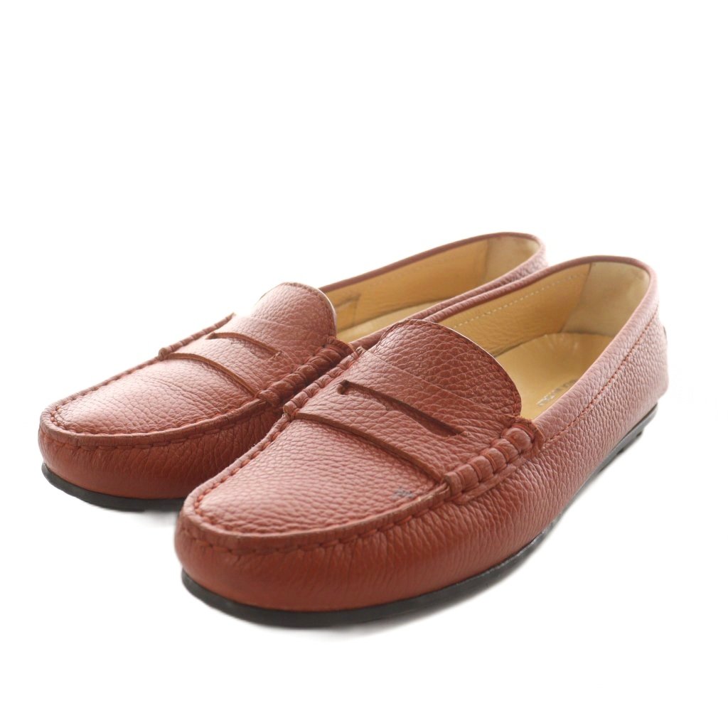 【中古】ア・テストーニ a.testoni ドライビングシューズ レザー 37.5 茶 ブラウン 47015 /AN27 レディース 【ベクトル 古着】 260213ブランドア・テストーニ a.testoni表記サイズ37.5実寸サイズ最大...