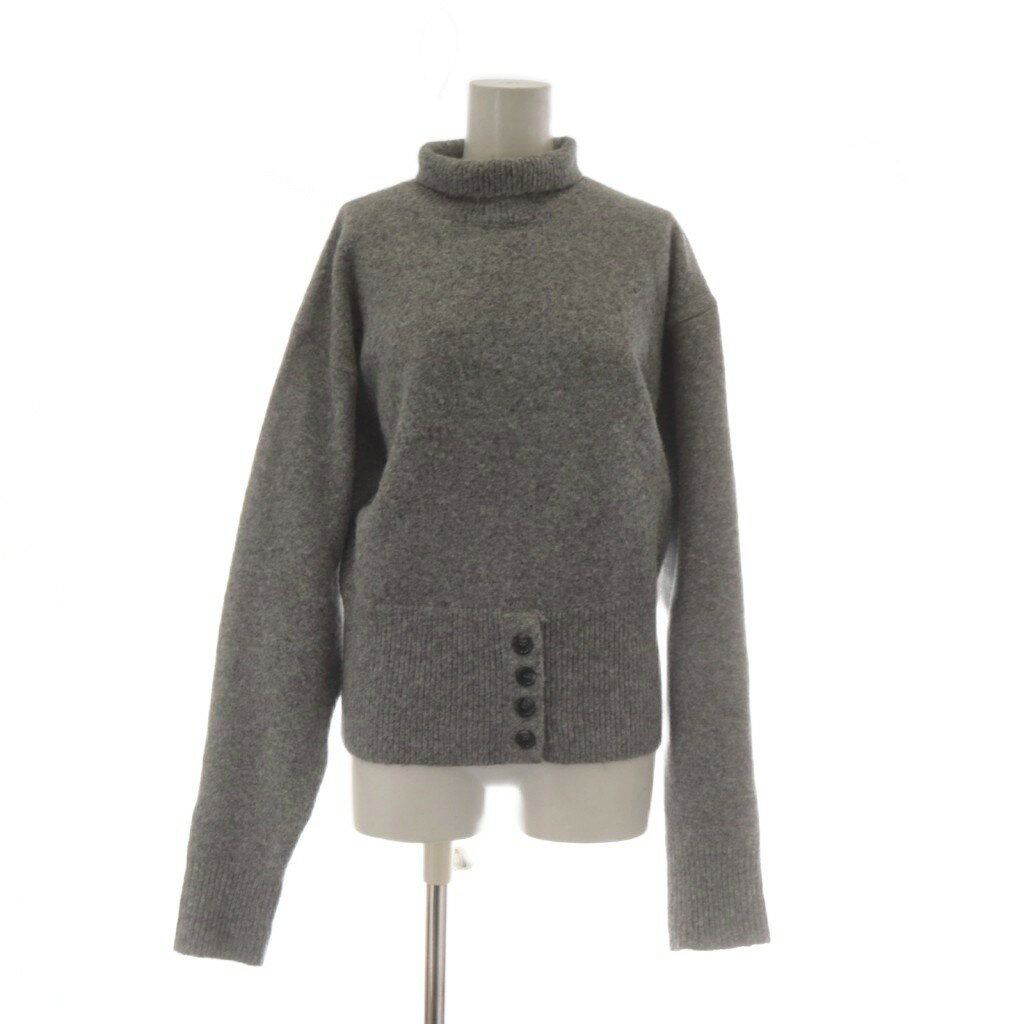 【中古】Henon. ヘノン 25AW WARMING TURTLE KNIT TOPS ニット セーター F グレー 長袖 HENWNT255022 /AU レディース 【ベクトル 古着】 260227ブランドHenon. ヘノン表記サイ...