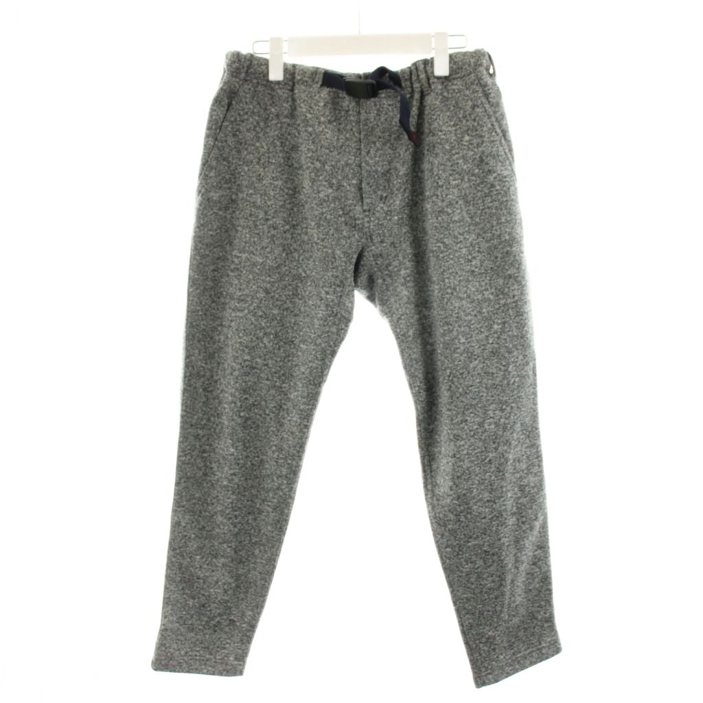 【中古】グラミチ GRAMICCI ボンディングニット フリース スリムパンツ BONDING KNIT FLEECE SLIM PANTS クライミングパンツ L グレー GMP-19F015 /AN35 メンズ 【ベクトル 古着】 26...