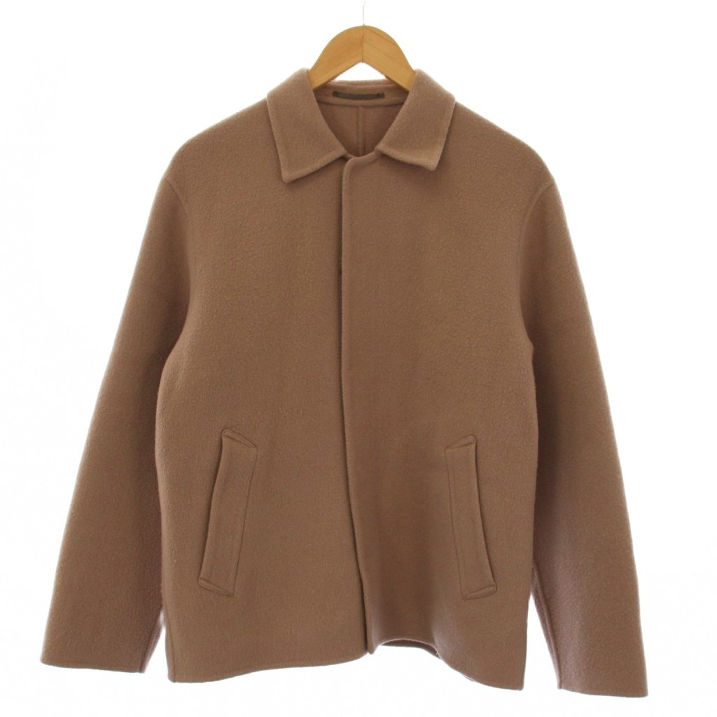 【中古】ユナイテッドアローズ UNITED ARROWS 21AW Wool Coaches Jacket ステンカラージャケット S 茶 1125-104-7858 /BM メンズ 【ベクトル 古着】 260219ブランドユナイテッドアロ...