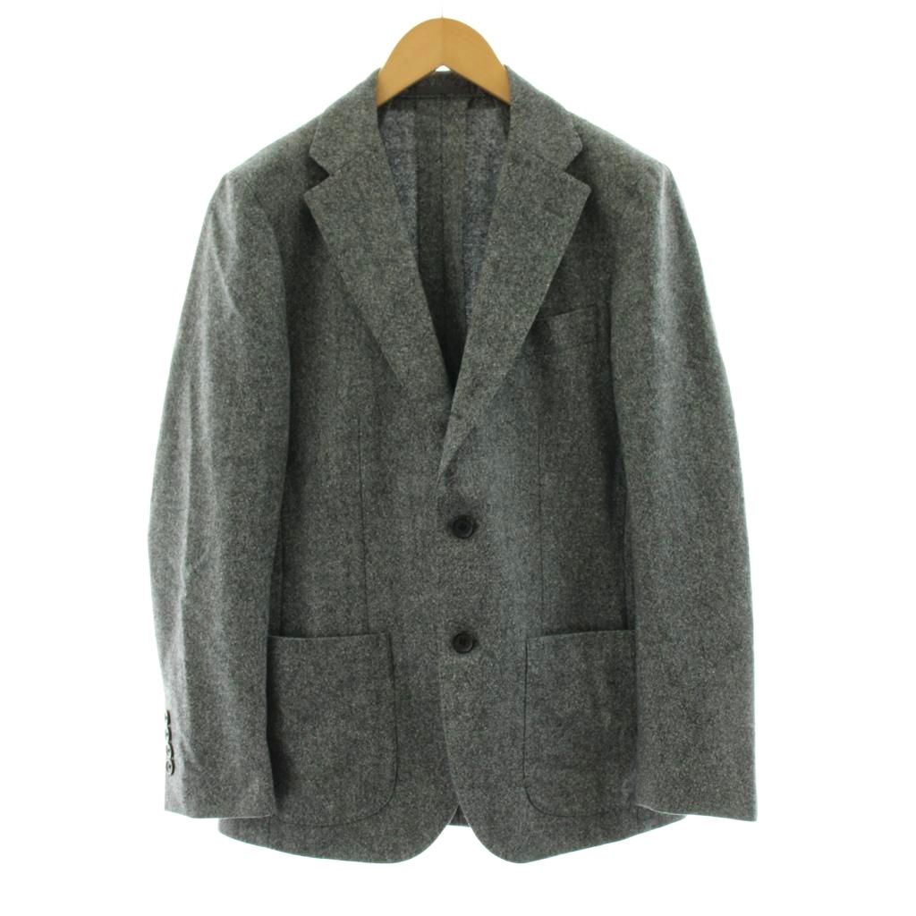 【中古】アーバンリサーチ URBAN RESEARCH Tailor テーラードジャケット ウール シルク混 42 グレー UT76-17K002 /KU メンズ 【ベクトル 古着】 260225ブランドアーバンリサーチ URBAN RES...