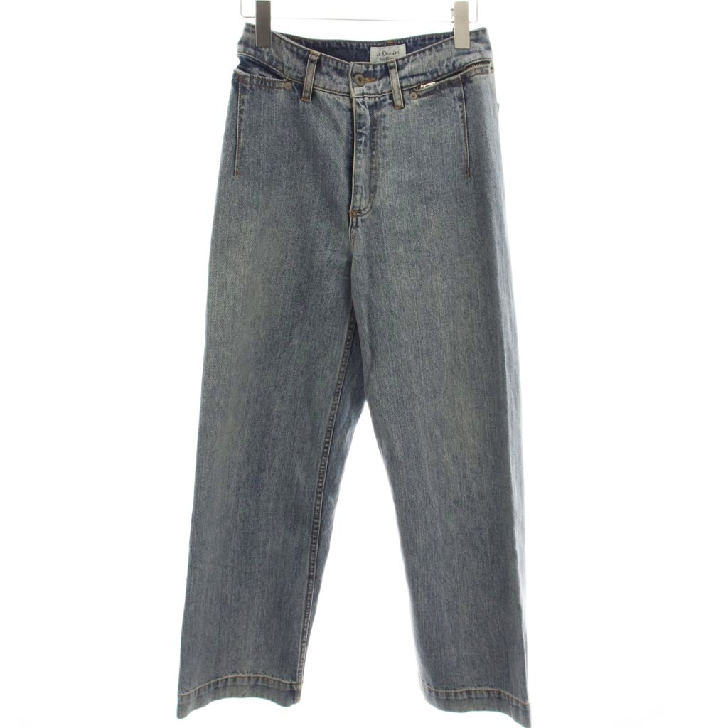 【中古】スローブ イエナ SLOBE IENA RELe Denim 20SS デニム ジーンズ 綿 36 青 /RE レディース 【ベクトル 古着】 260226ブランドスローブ イエナ SLOBE IENA 表記サイズ36実寸サイズウエ...