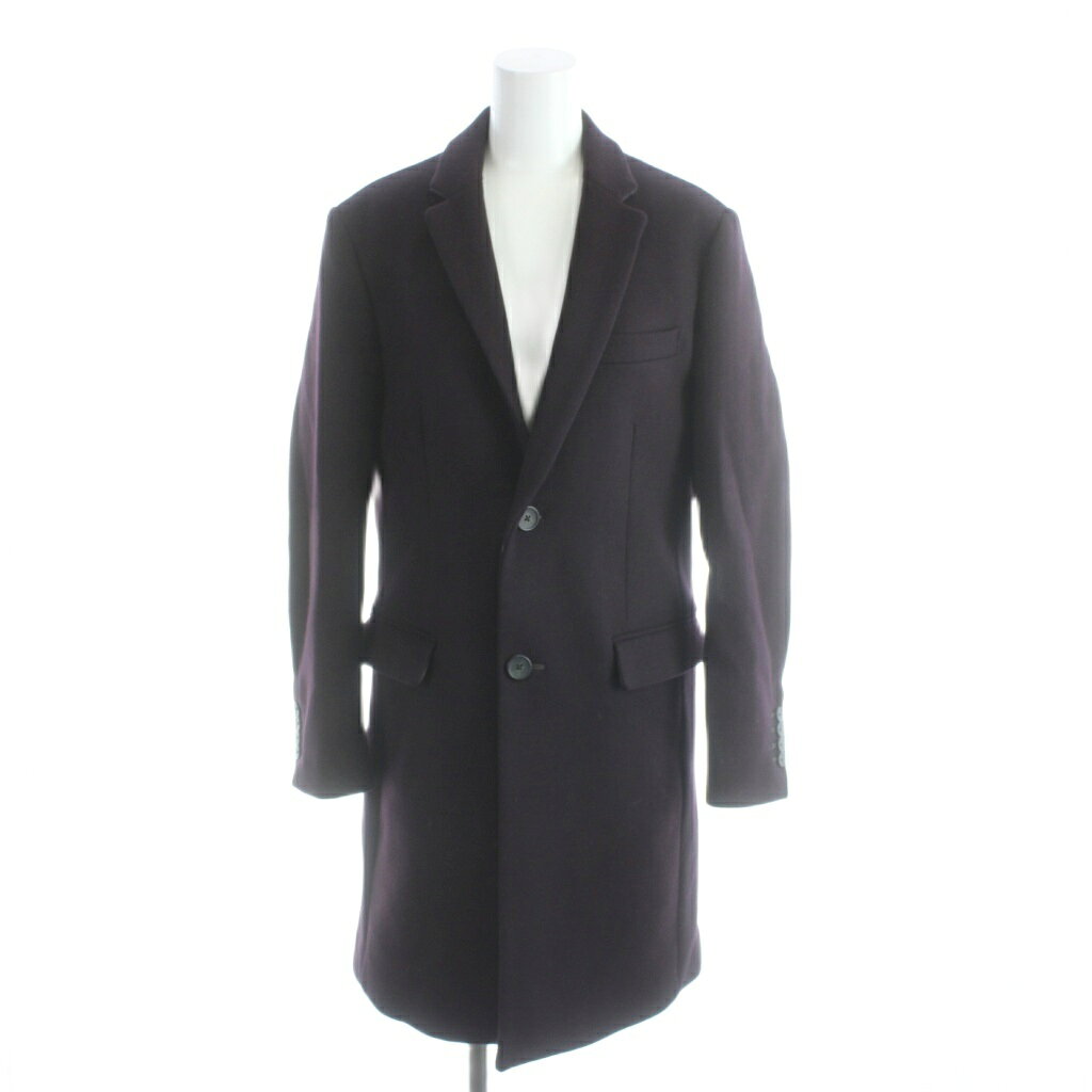 【中古】ジャーナルスタンダード レリューム JOURNAL STANDARD relume lana wool Super 140s チェスターコート S 紫 パープル /AP レディース 【ベクトル 古着】 260225ブランドジャーナル...