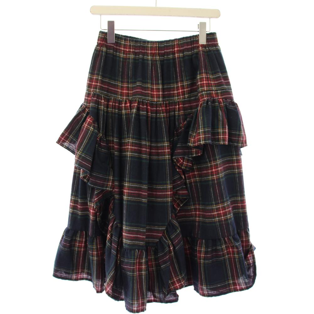 【中古】キャンディストリッパー Candy Stripper 25AW スカート F FRILL CHECK SKIRT ロング チェック柄 1256313 /TK レディース 【ベクトル 古着】 260305ブランドキャンディストリッパー...