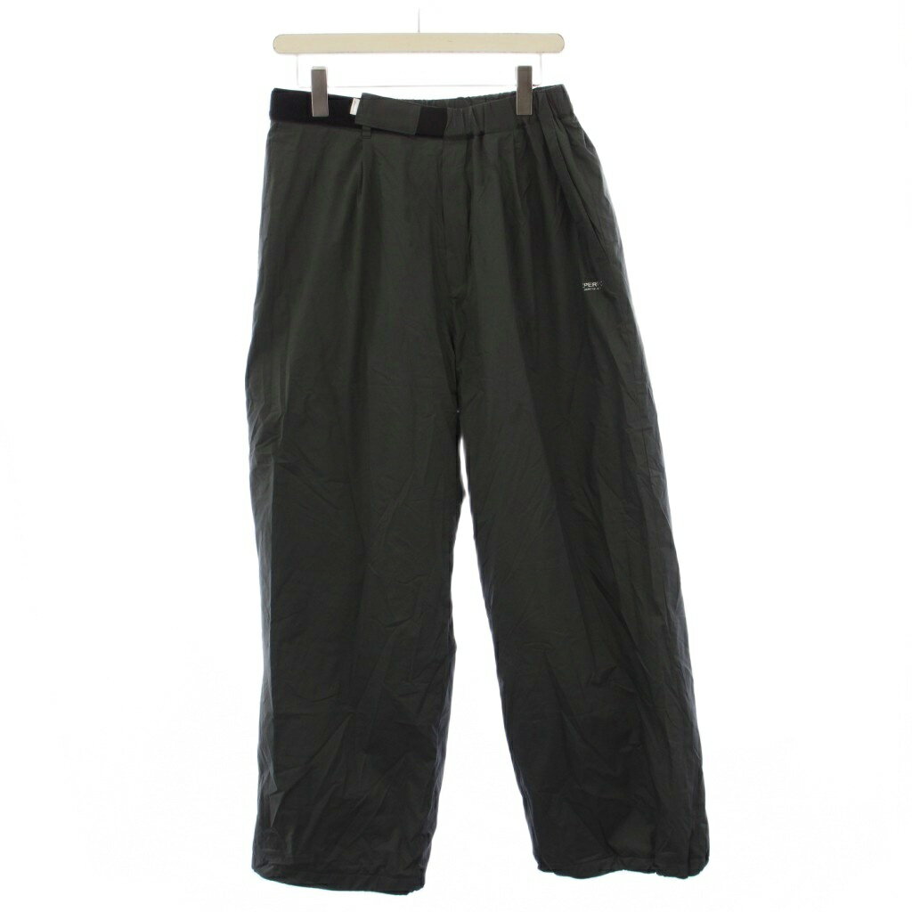 【中古】グラフペーパー Graphpaper 25AW PERTEX QUANTUM AIR Light Thermo Chef Pants イージーパンツ ジップフライ ナイロン 1 グレー GM253-40437 /BM メンズ 【ベク...