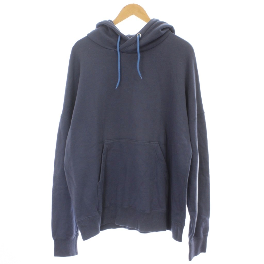 【中古】マイシンクス MYTHINKS パーカー M 青 ブルー/GP メンズ 【ベクトル 古着】 260321表記サイズM実寸サイズ肩幅：78cm　身幅：63cm　着丈：68cm　袖丈：54cm　　素材綿色青 ブルー状態袖口に茶色いシミ汚...