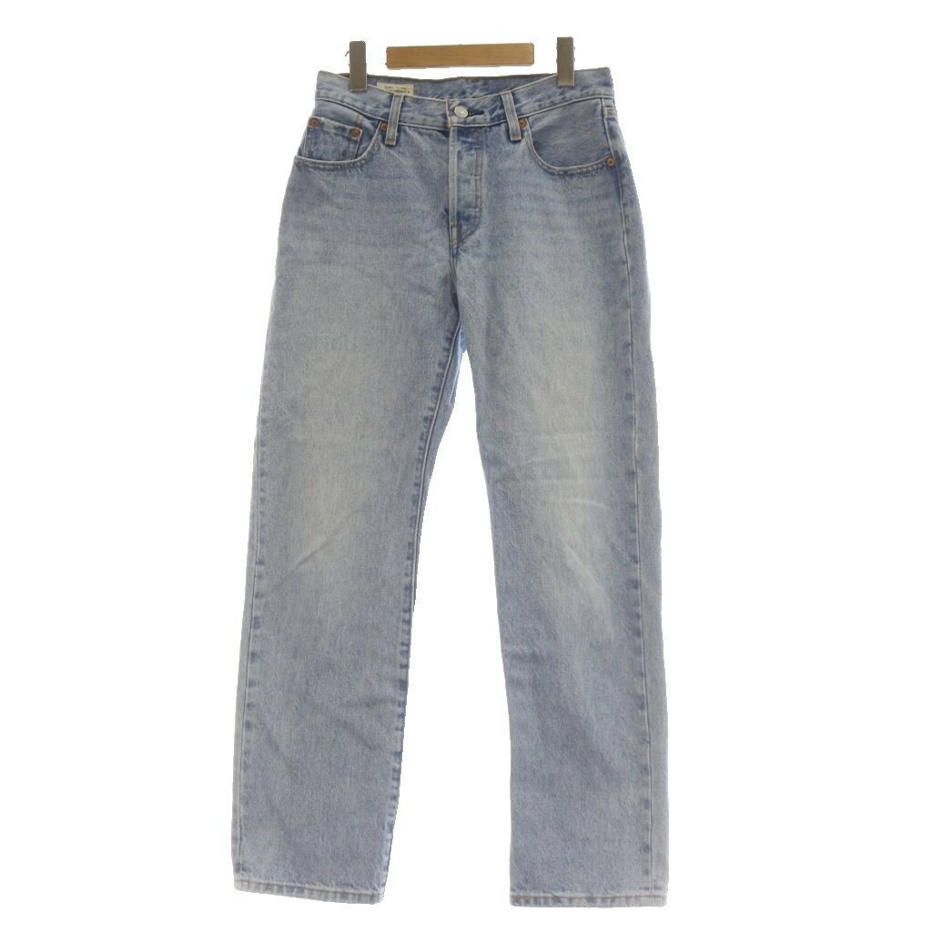 【中古】リーバイスプレミアム Levis PReMIUM デニム ジーンズ W25 L30 ライトブルー ボタンフライ /AU レディース 【ベクトル 古着】 260326ブランドリーバイスプレミアム Levis PReMIUM表記サイズW...