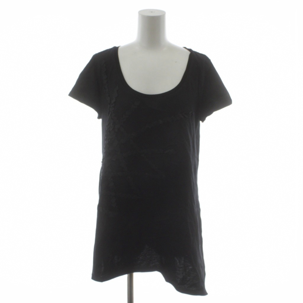 【中古】ヴィヴィアンタム VIVIENNE TAM カットソー Tシャツ 半袖 1 黒 ブラック 016-160412 /RR レディース 【ベクトル 古着】 260330ブランドヴィヴィアンタム VIVIENNE TAM表記サイズ1実寸サ...