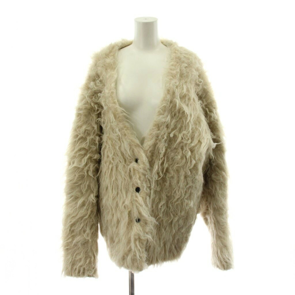 【中古】トゥデイフル TODAYFUL 24AW ブラッシュドミックスカーディガン Brashed Mix Cardigan F ベージュ 12420527 /AN44 レディース 【ベクトル 古着】 260402ブランドトゥデイフル TO...