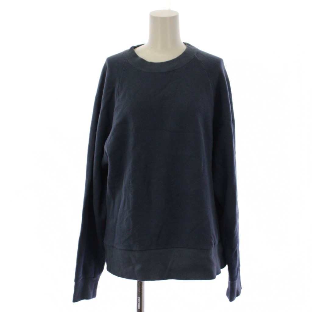 【中古】シンゾーン Shinzone 22AW トレーナー スウェット F0 紺色 ネイビー 無地 ラウンドネック COMMON SWEATSHIRT 長袖 22AMSCU02 /LP レディース 【ベクトル 古着】 260408ブランドシ...