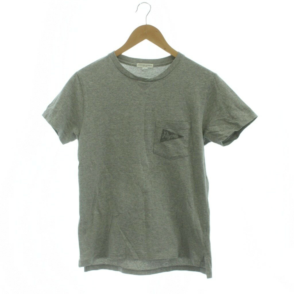 【中古】エンジニアードガーメンツ Engineered Garments Tシャツ S グレー 半袖 クルーネック 胸ポケット /JP メンズ 【ベクトル 古着】 260418ブランドエンジニアードガーメンツ Engineered Garm...