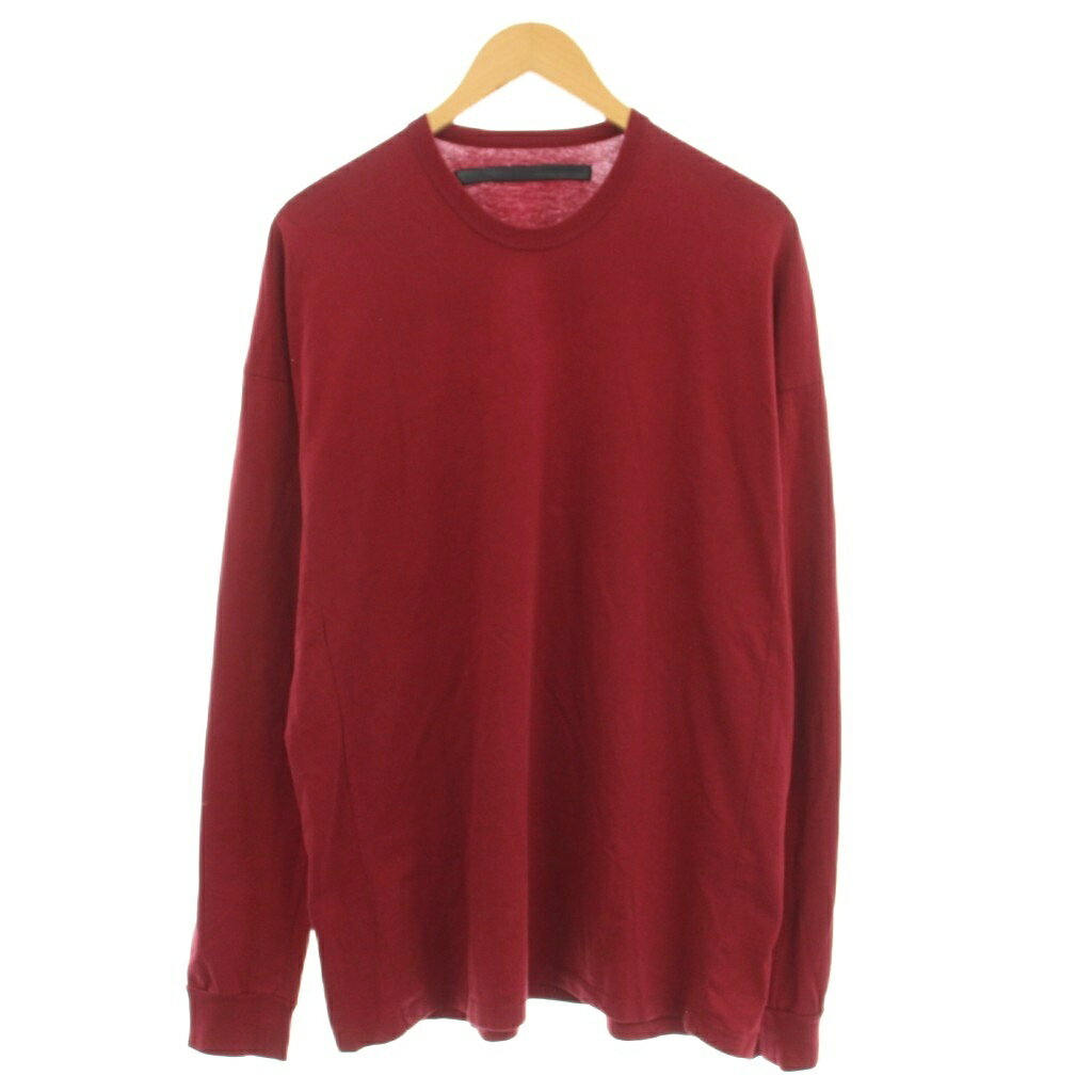 【中古】NILoS ニルズ ロンT 長袖 カットソー Tシャツ 1 ボルドー 赤 600CUM4-1 /☆G メンズ 【ベクトル 古着】 260422表記サイズ1実寸サイズ肩幅：60cm　身幅：53cm　着丈：75cm　袖丈：60cm　　素...