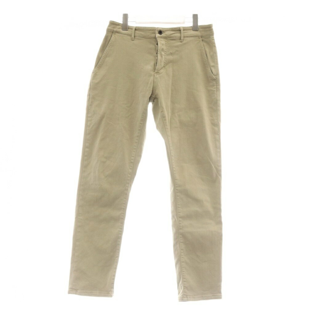 【中古】デンハム DENHAM RAZOR SLIM FIT パンツ W32 L30 ベージュ 無地 スリムフィット 長ズボン /AU メンズ 【ベクトル 古着】 260427ブランドデンハム DENHAM表記サイズW32-L30実寸サイズ...