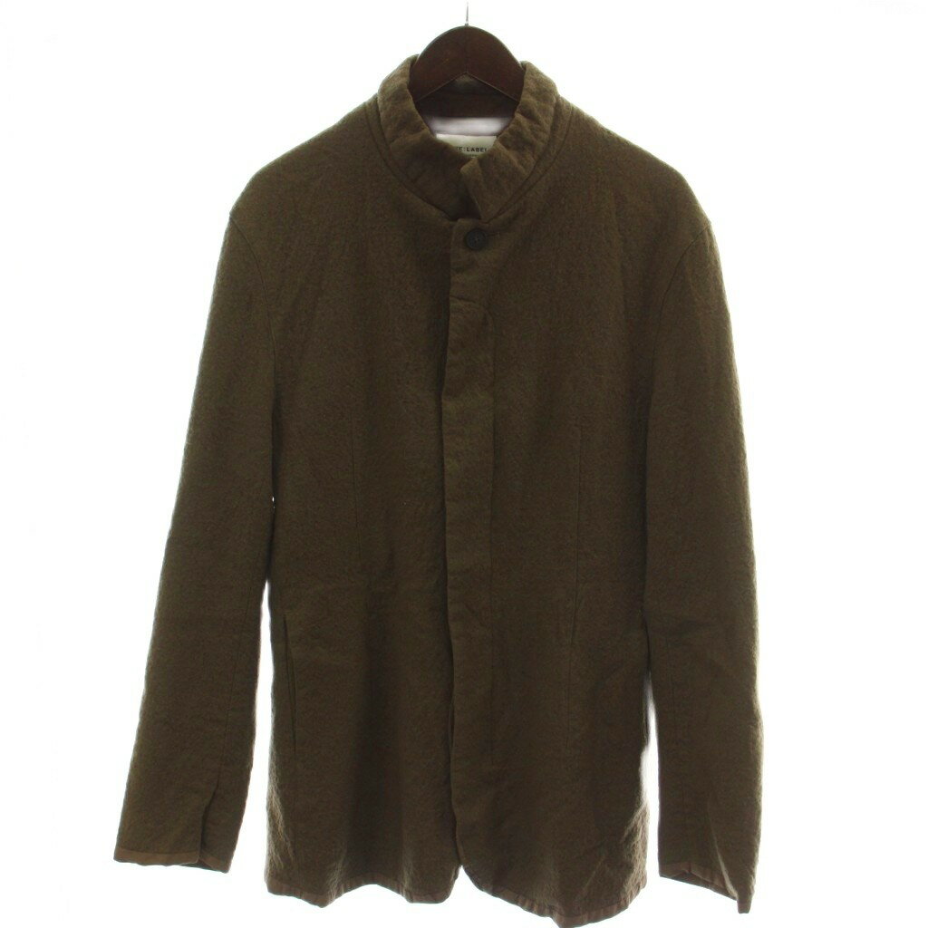 【中古】ユナイテッドアローズ ブルーレーベル UNITED ARROWS BLUE LABEL コート ウール L 茶 ブラウン 立ち襟 長袖 無地 /GG ■MA メンズ 【ベクトル 古着】 260427ブランドユナイテッドアローズ ブル...